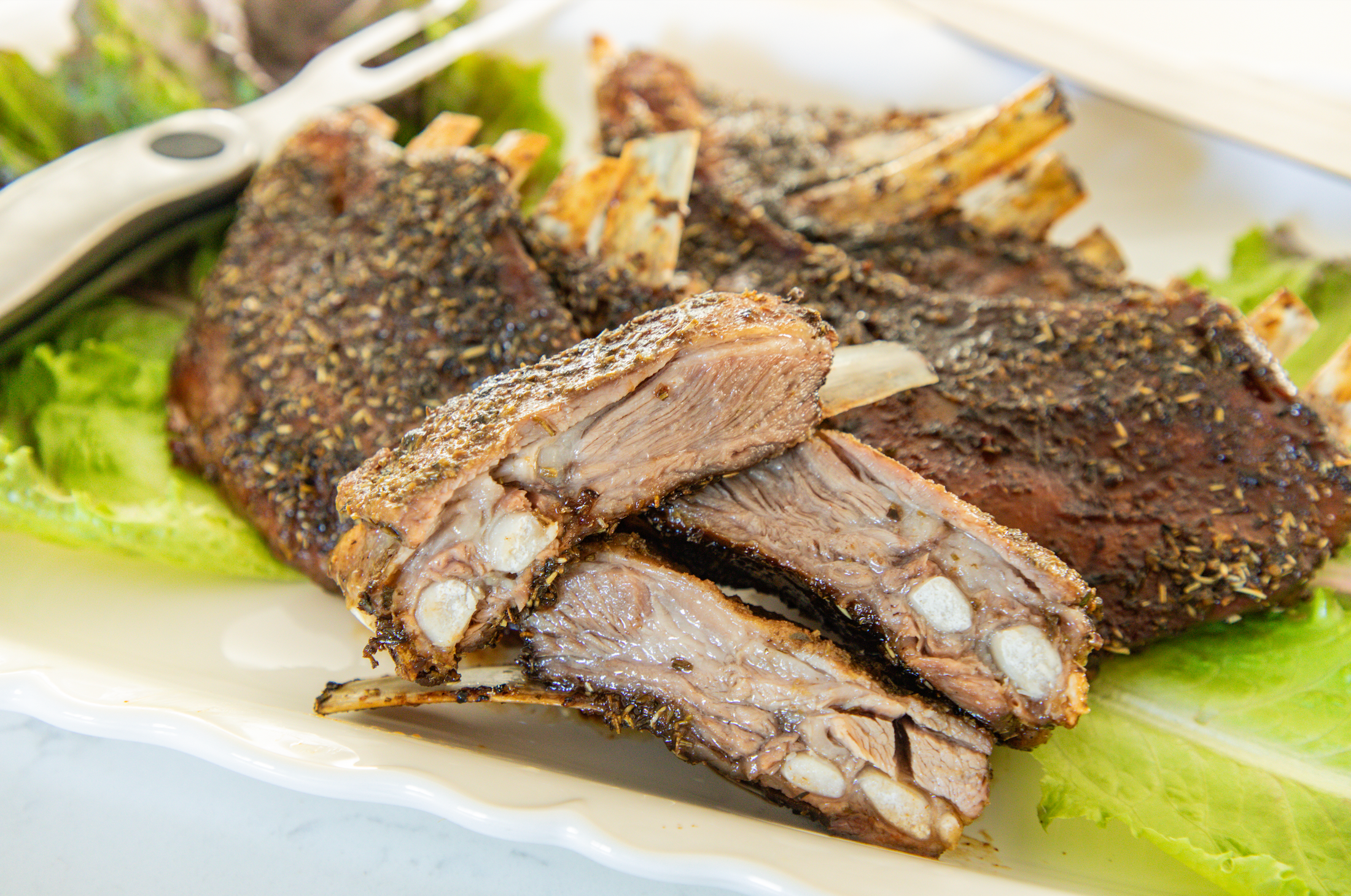 Oven Baked Denver Lamb Ribs | Stemple Creek Ranch